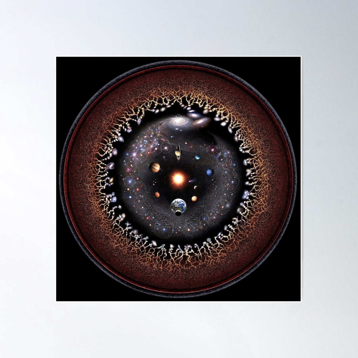 Observable Universe Logarithmic Illustration Ouli (2023 Version ...