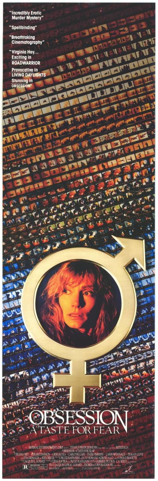 Obsession A Taste for Fear Movie Poster (11 x 17) - Walmart.com