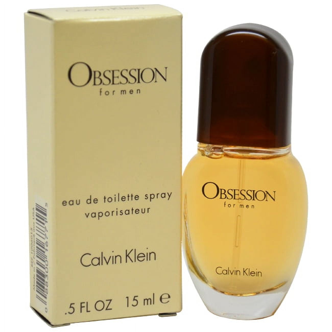 Obsession by Calvin Klein for Men - 0.5 oz EDT Splash (Mini) - Walmart.com