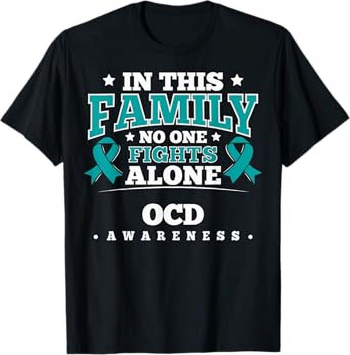 Obsessive-Compulsive Disorder Gift - OCD Awareness Ribbon T-Shirt ...