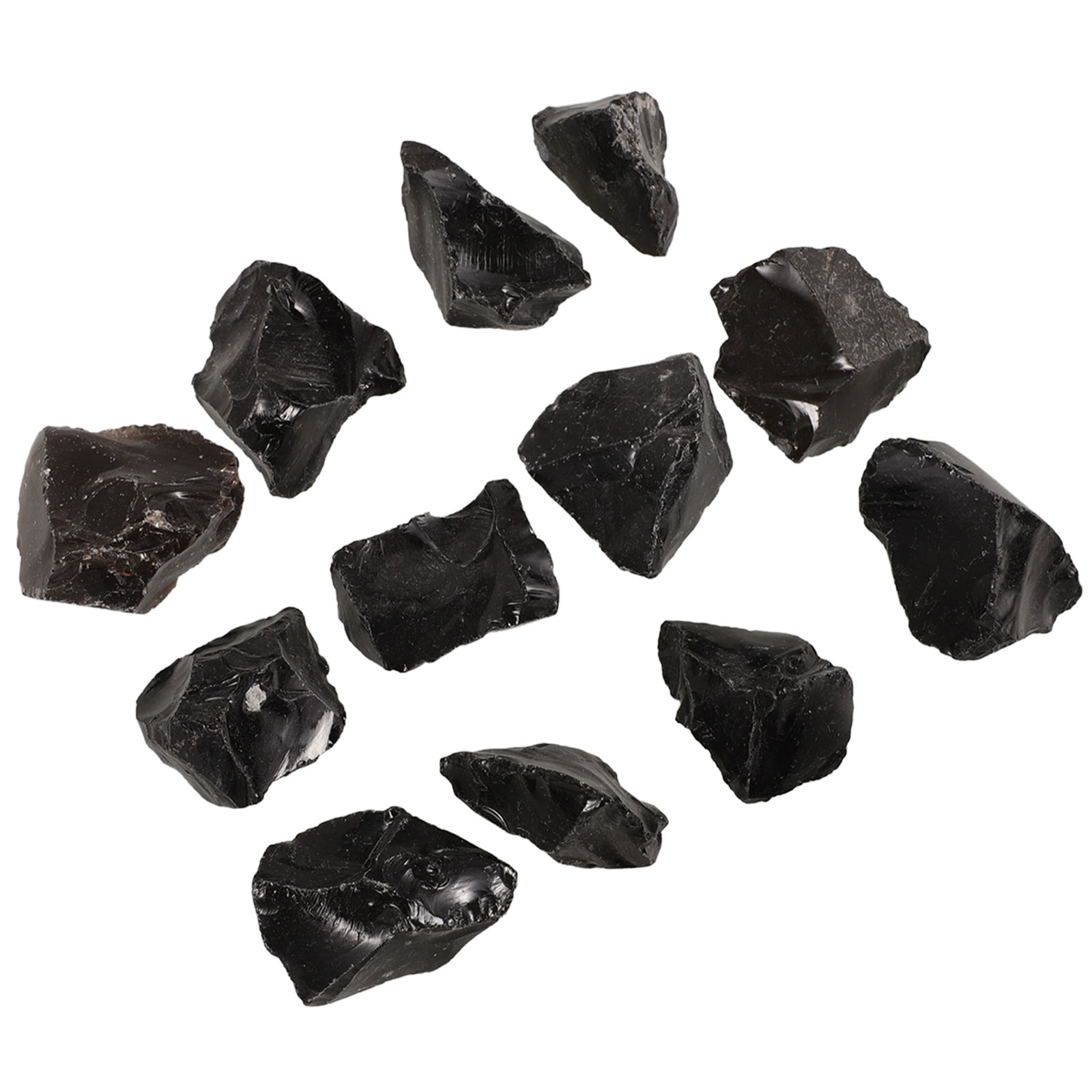 Obsidian Rough Stone Obsidian Stone Small Obsidian Gravel Bulk Raw ...