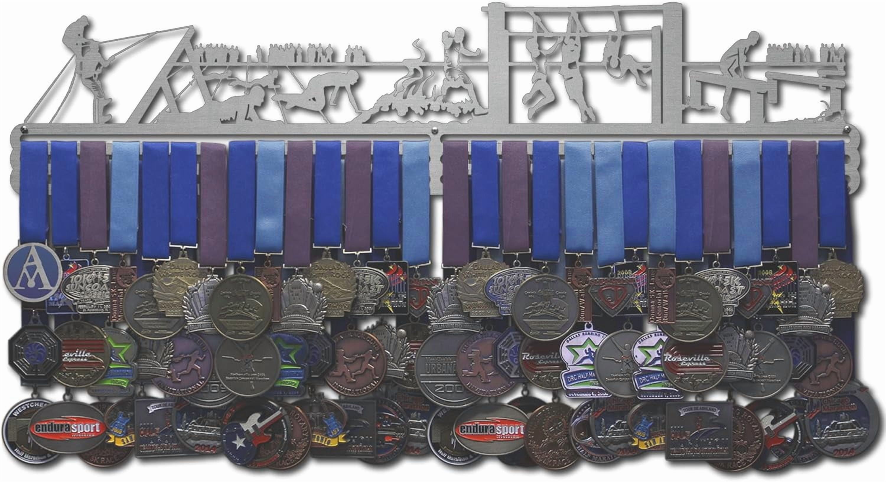 Obstacle Course (30" Wide with 3 Hang Bars) - Medal Hanger Holder ...