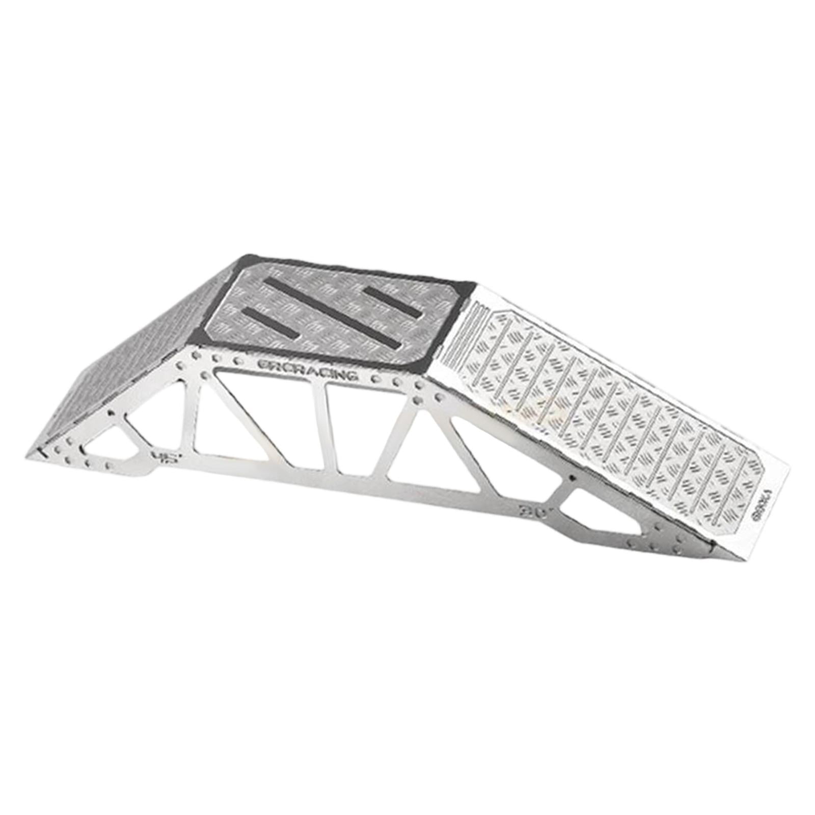 Obstacle Ramp Bridge RC Car Toy Stainless Steel Sturdy Single Slope ...