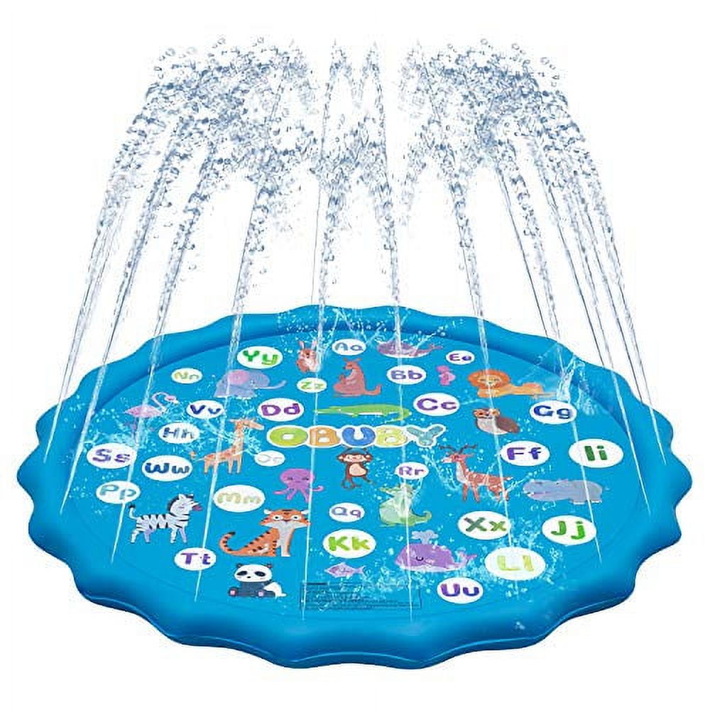 Obuby Sprinkler & Splash Play Mat for Kids, Splash Pad for Wading and ...