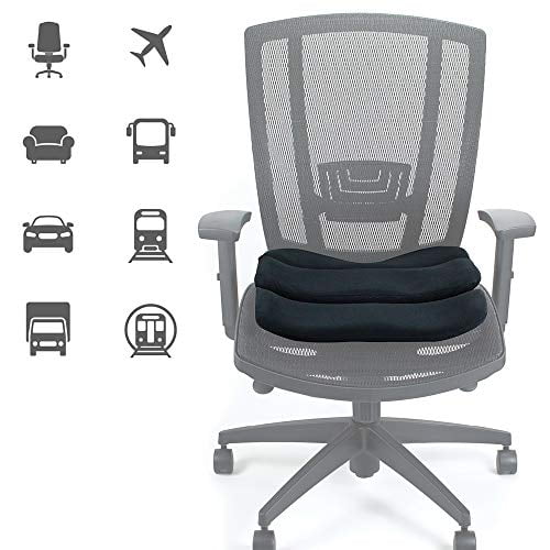 ObusForme Ergonomic Seat Cushion|Contoured Design Supports Pelvis and ...