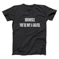 Obviously Youre Not A Golfer Big Lebowski Movie Black Basic Mens T