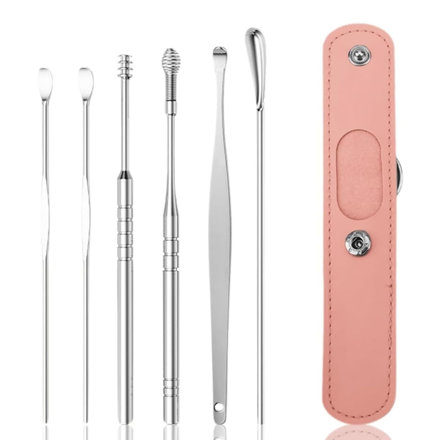 Obviouslything Earwax Cleaner, Earwax Cleaner Tool Set, Metal Ear ...