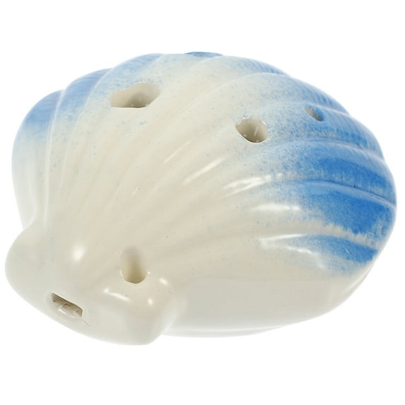 Raindrops Ceramic Ocarina with 6 Holes for Performance Green Shell ...