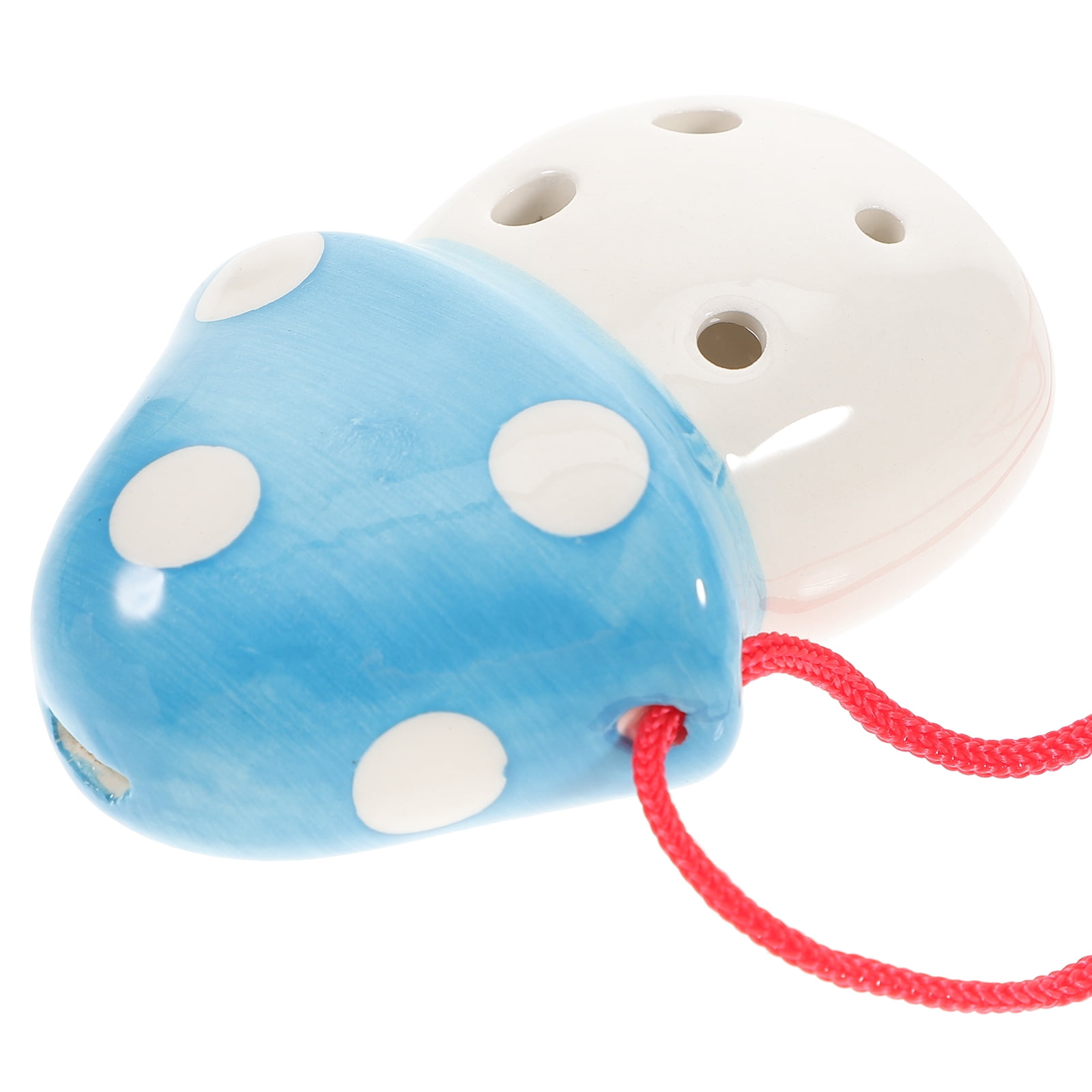 Mini Mushroom Ocarina Wind Instruments Musical Toy -holes Travel ...