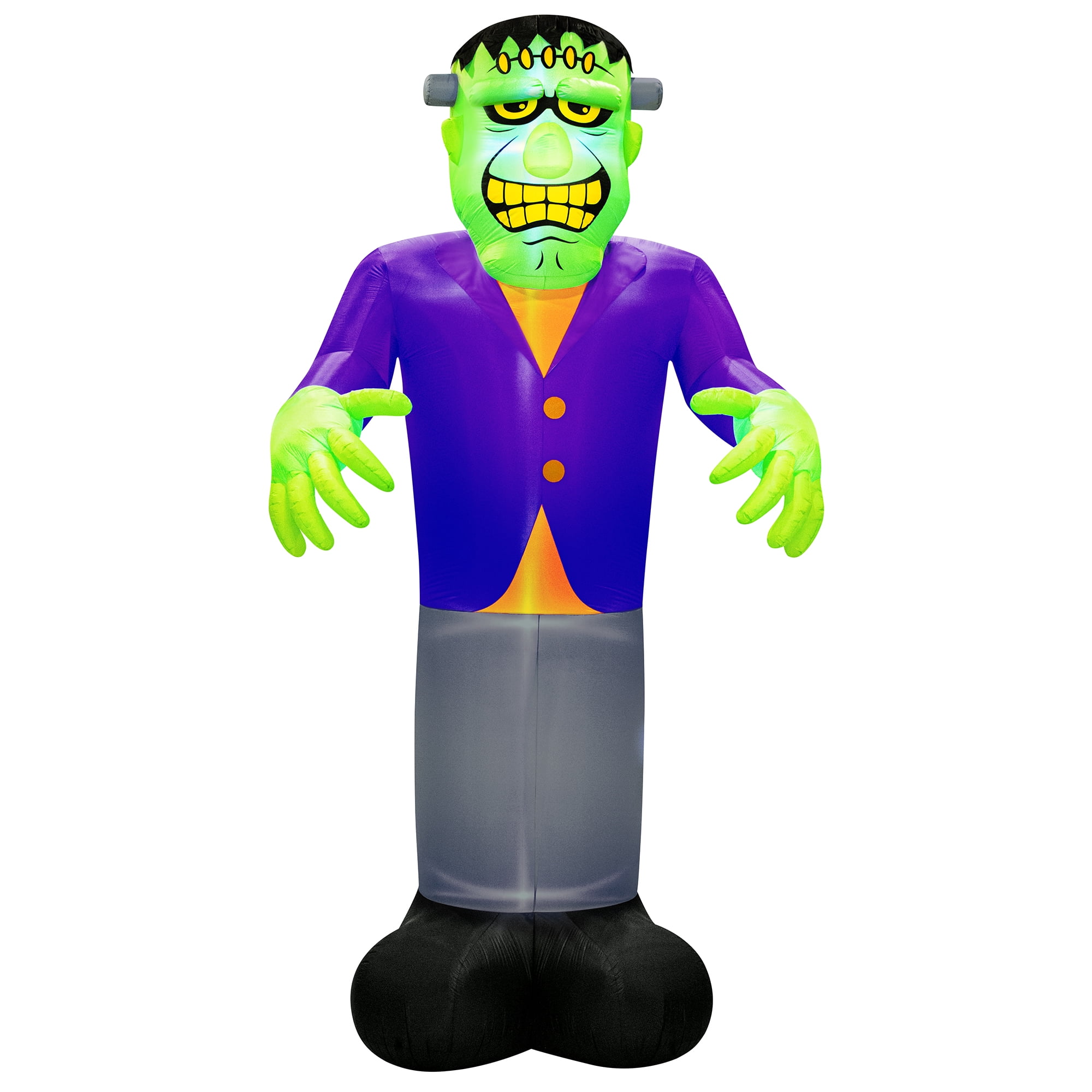 Occasions 20ft Tall Inflatable Monster, Airflowz, Grey, Halloween Blow ...