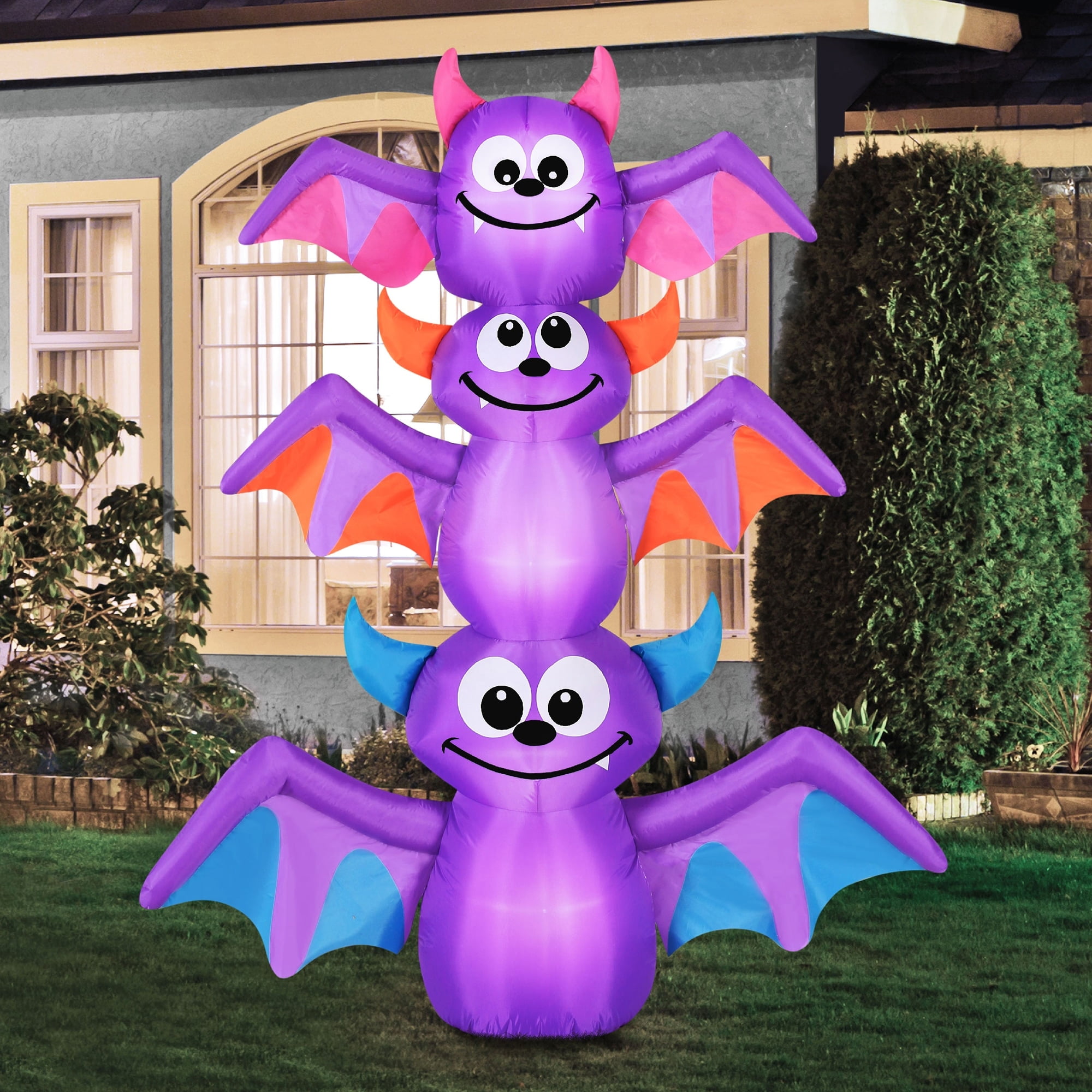 Occasions Airflowz 6 ft. Inflatable Bat Stack - Walmart.com
