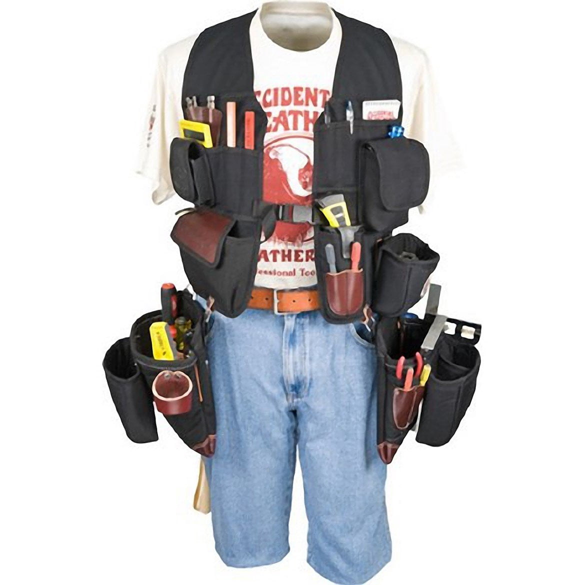 Occidental Leather 2585 Buildersft. Vest Framers Framing Tool Bag ...