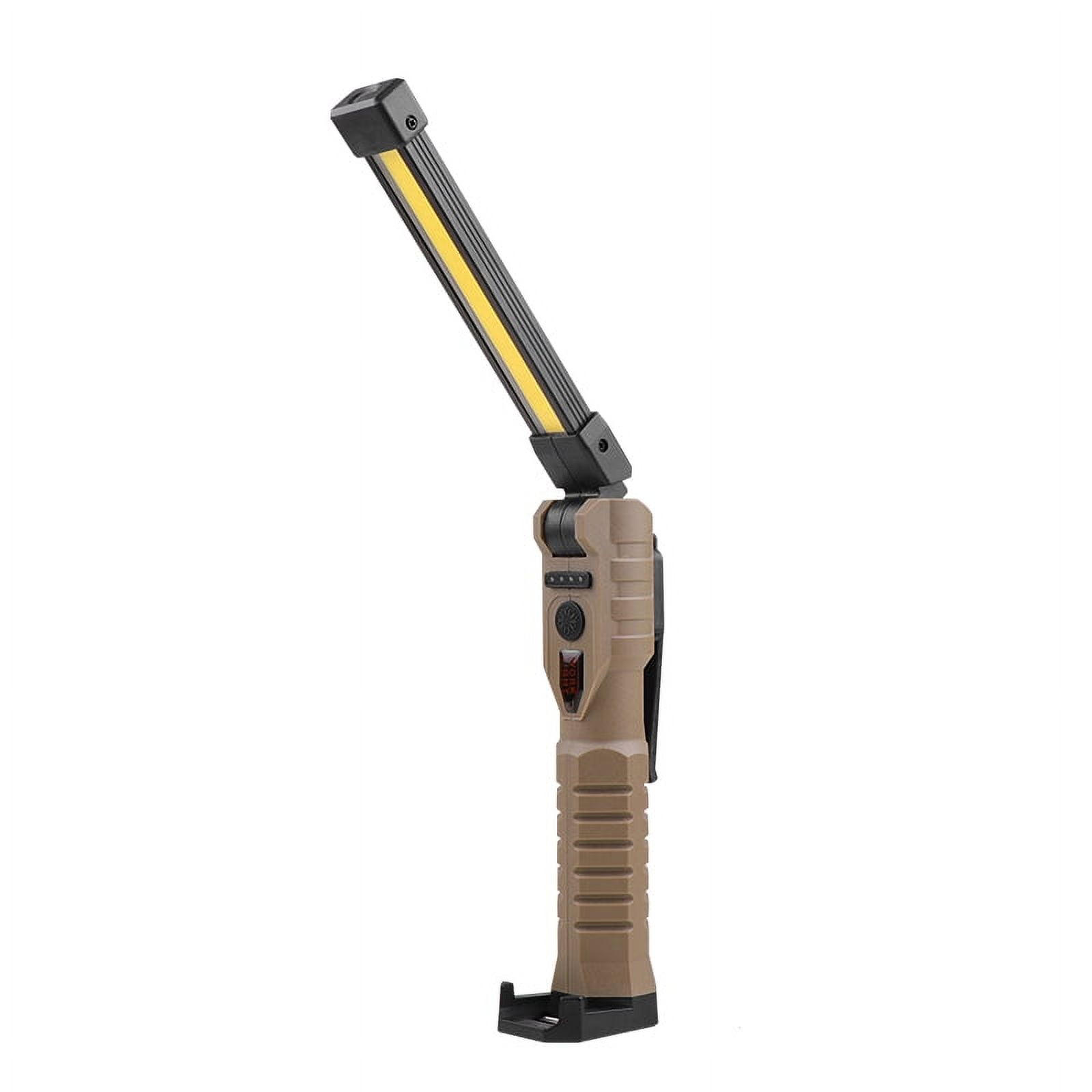 Occkic LED Work Lights USB Rechargeable COB Light with Magnetic Base ...