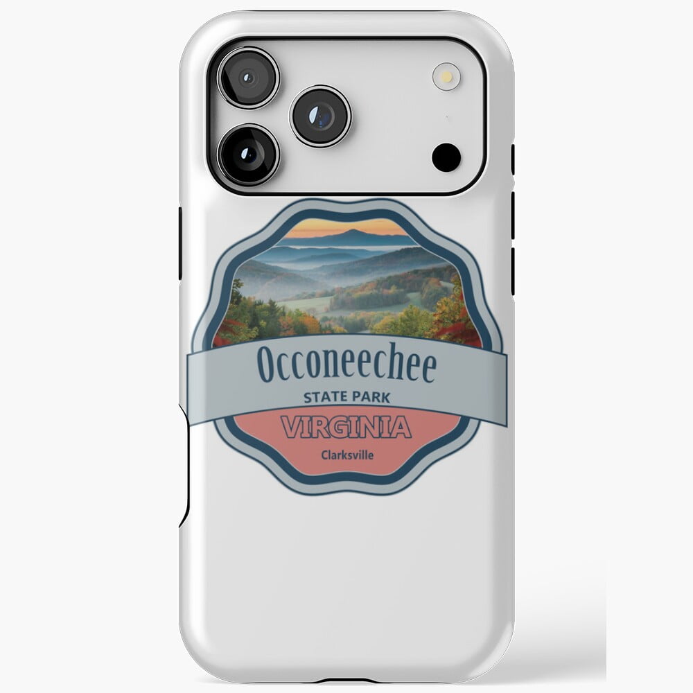 Occoneechee State Park Virginia Scenic Travel Artwork For iPhone 11-17 ...