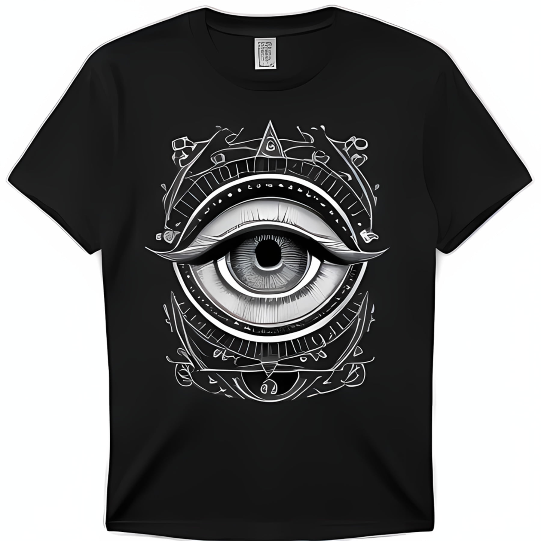 Occult Eye & Mystical Symbols T-Shirt by Anato Finok & Tami Bonekawa ...