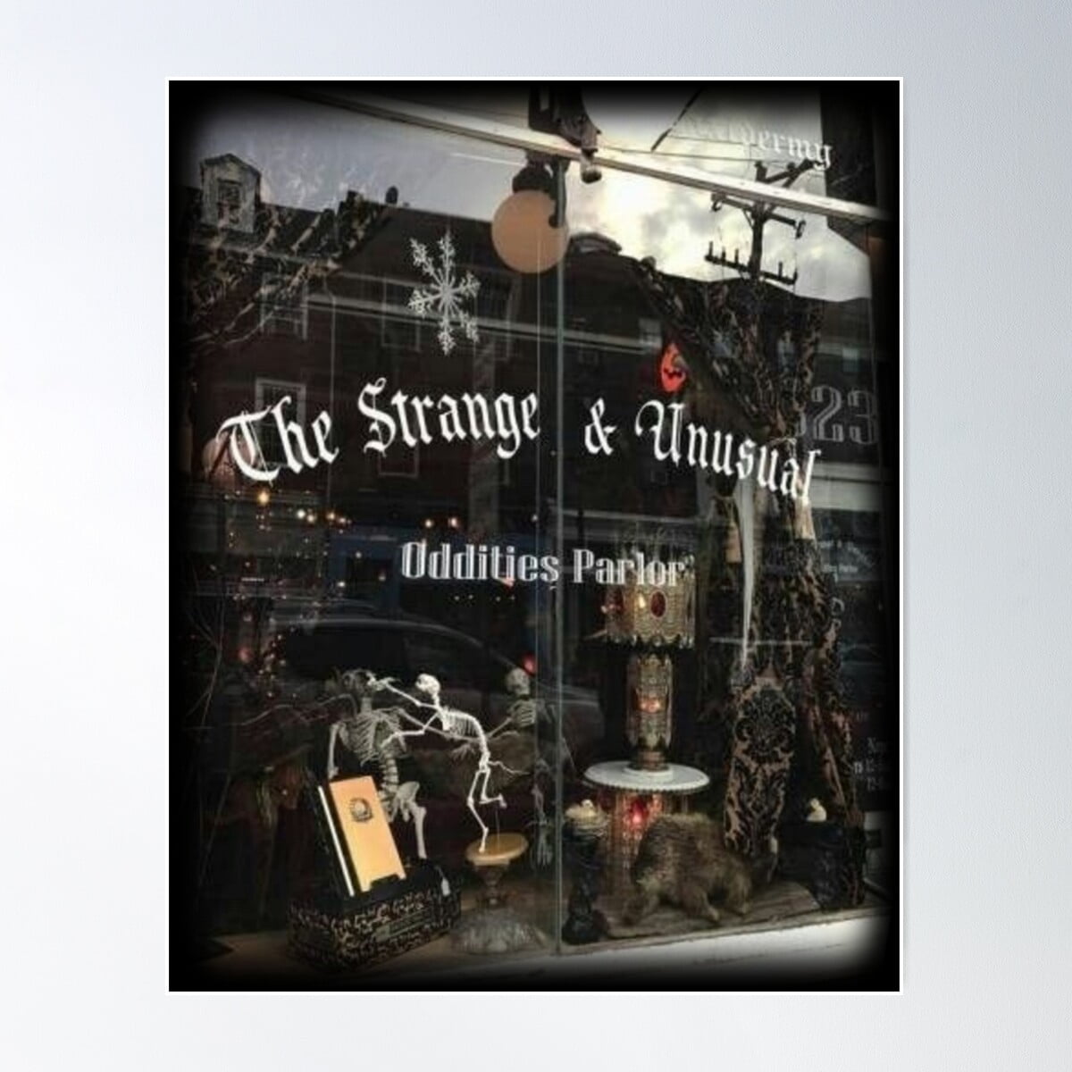 Occult Shop - The Strange And Unusual Oddities Parlor Poster Wall Art ...