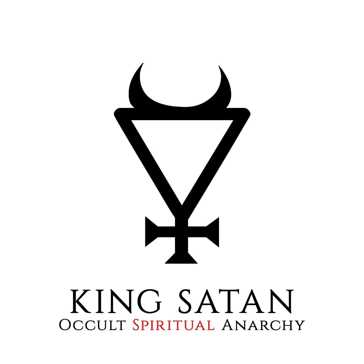King Satan Occult Spiritual Anarchy (Black) (Vinyl Record) - Walmart.com