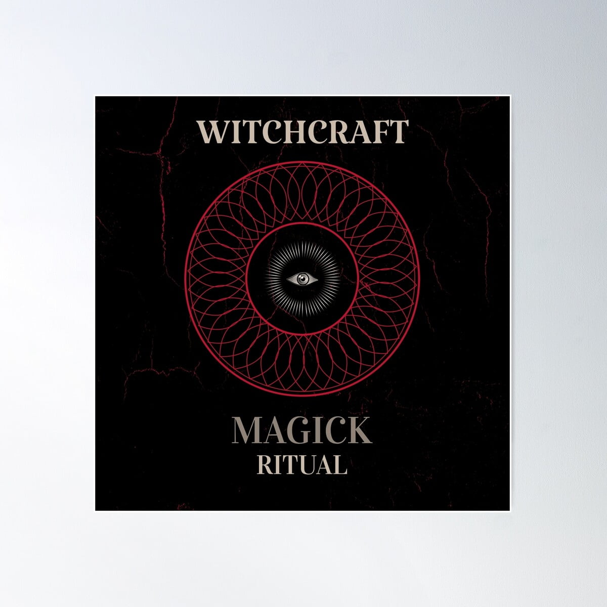 Occult, Witchcraft, Pagan Witch, Gothic, Magick Poster Wall Art, Modern ...