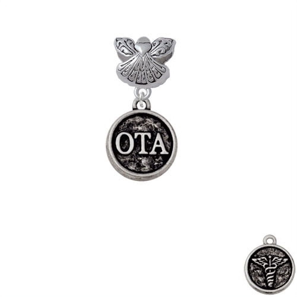 Occupational Therapist Caduceus Seal - OTA - Guardian Angel Charm Bead ...