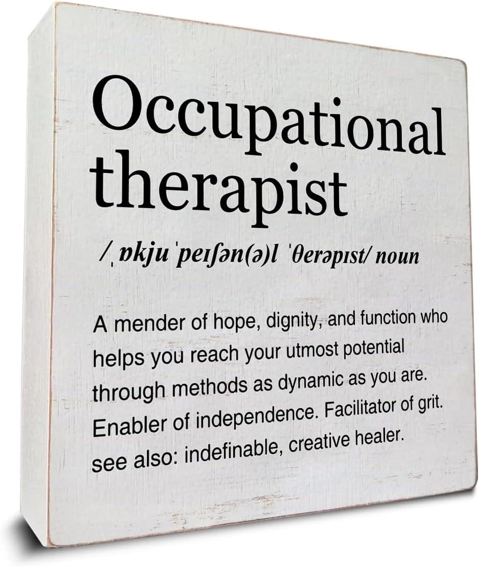Occupational Therapist Gifts Occupational Therapist Definition Art ...