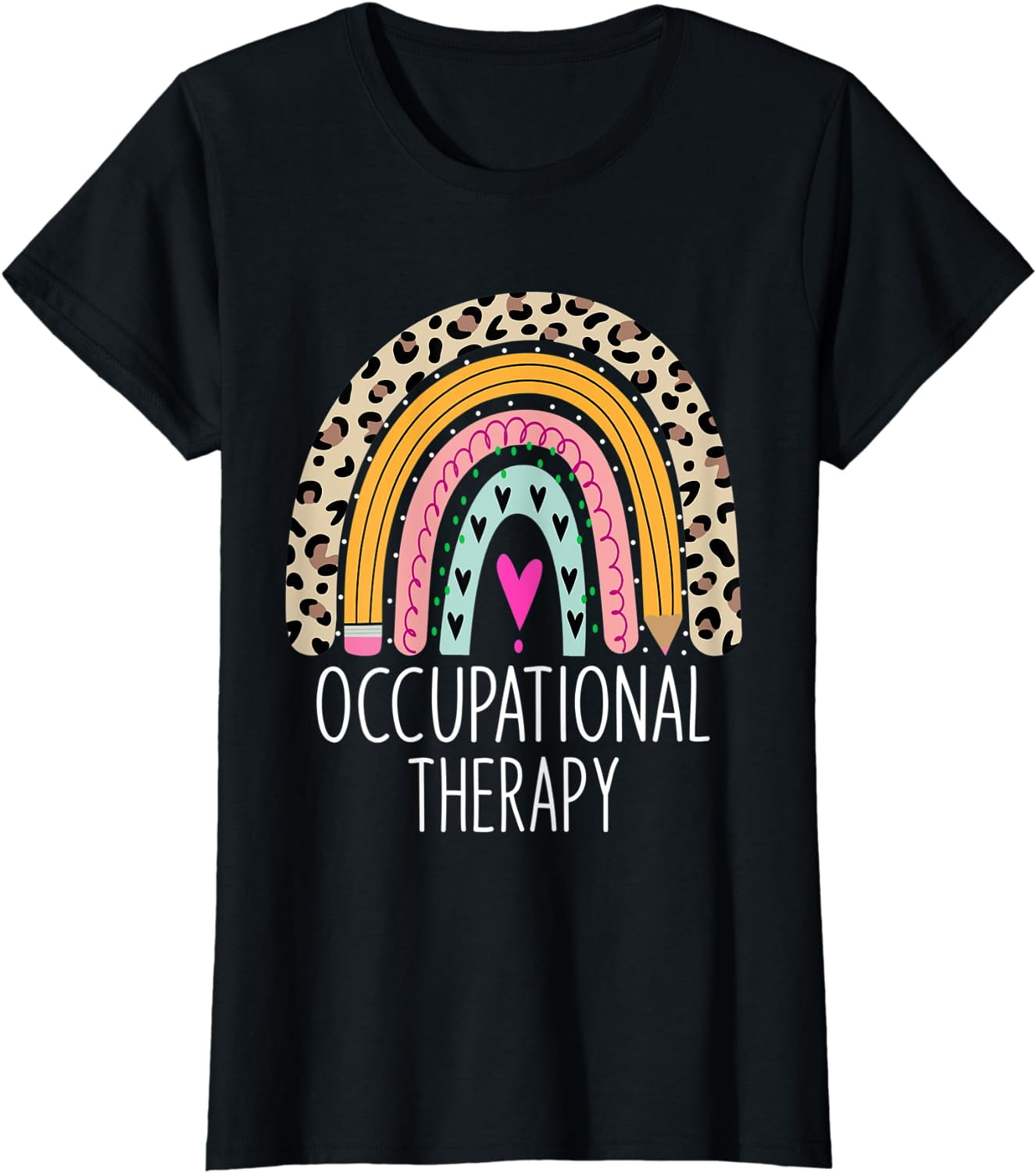 Occupational Therapy Boho Rainbow OT T-Shirt - Walmart.com