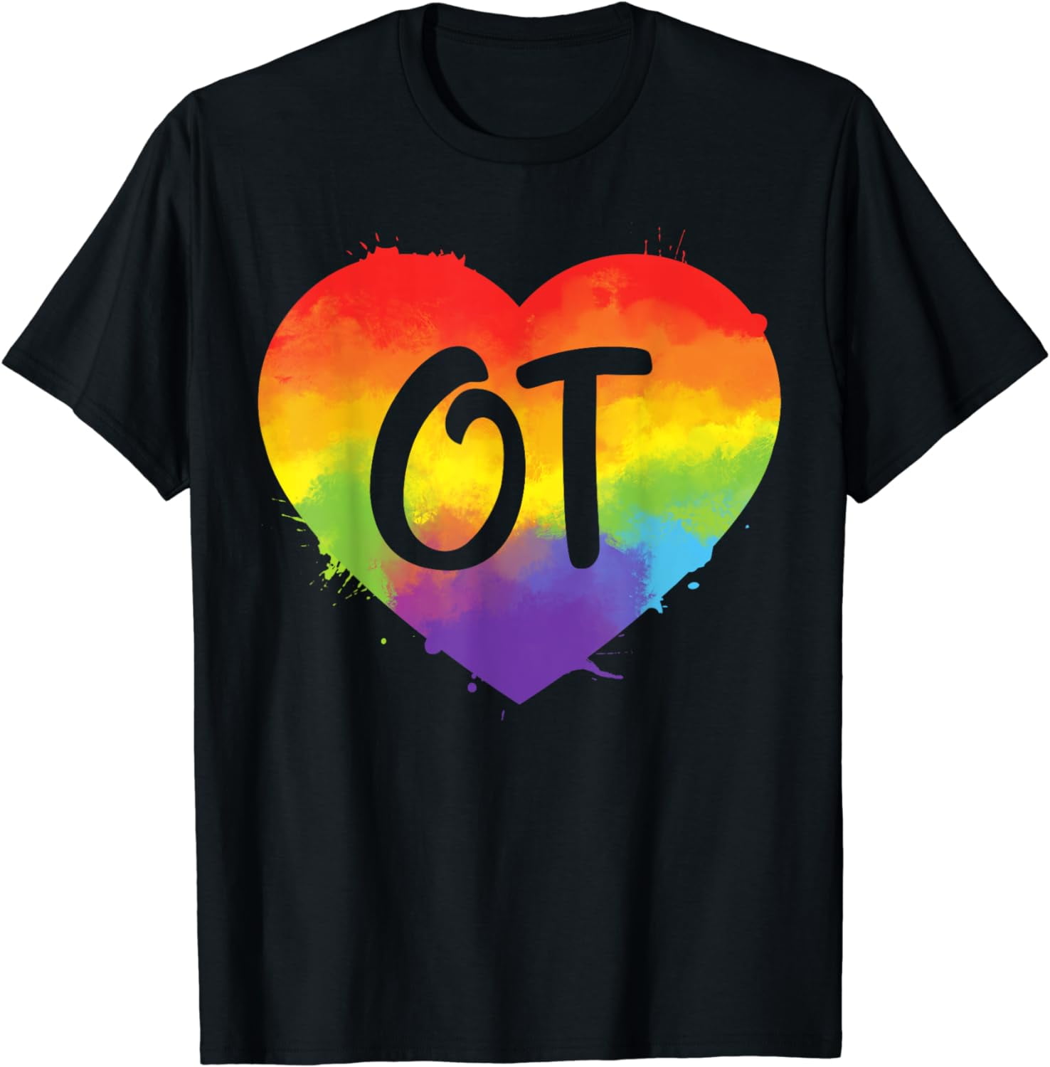 Occupational Therapy Month OT Squad Cute Heart Love Gift T-Shirt ...