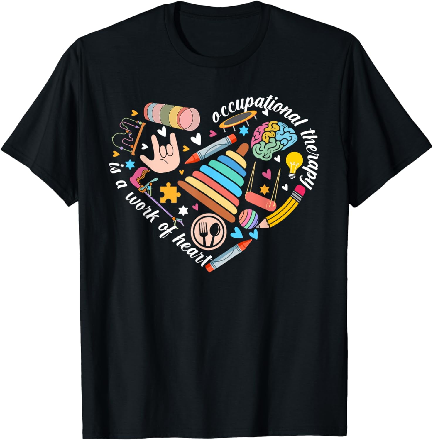 Occupational Therapy -OT Therapist OT Month design idea T-Shirt ...