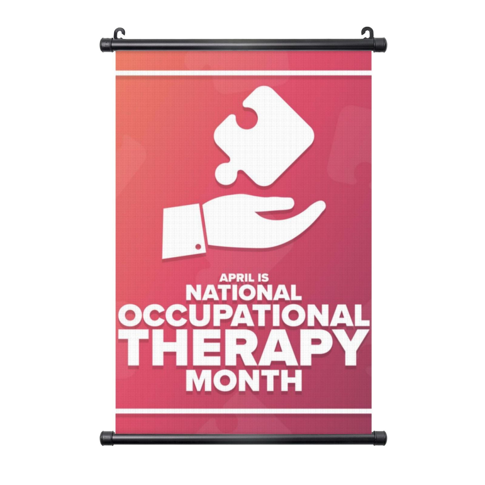 Occupational Therapy -Ot Therapist Ot Month Poster Wall Art Banner ...