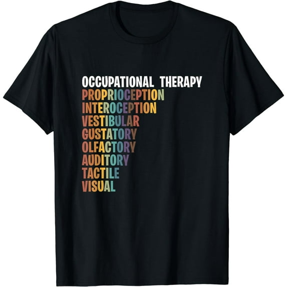 Occupational Therapy Proprioception Interoception OT Squad T-Shirt ...