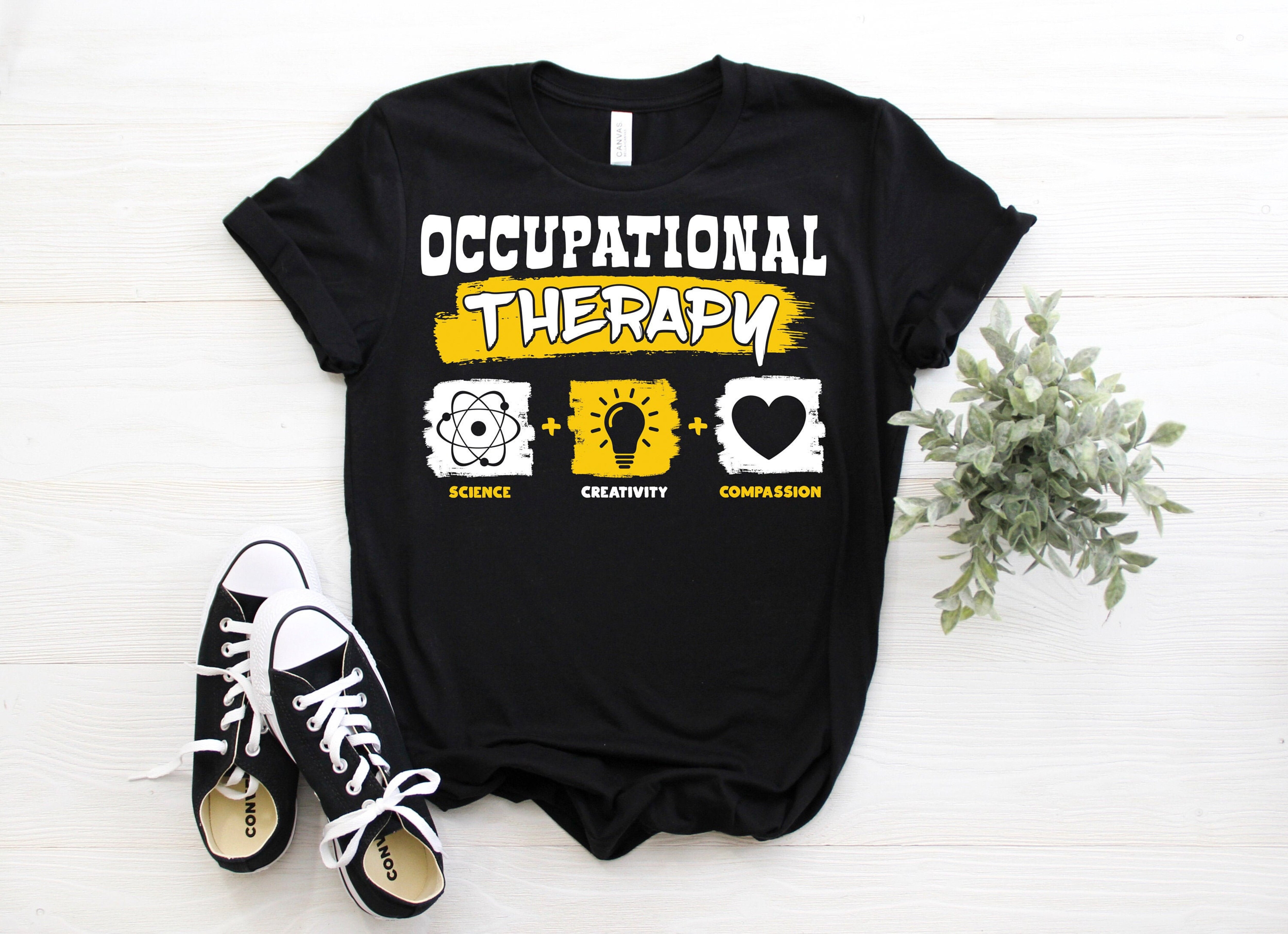 Occupational Therapy T-Shirt, OT Therapist Gifts, Healthcare System ...