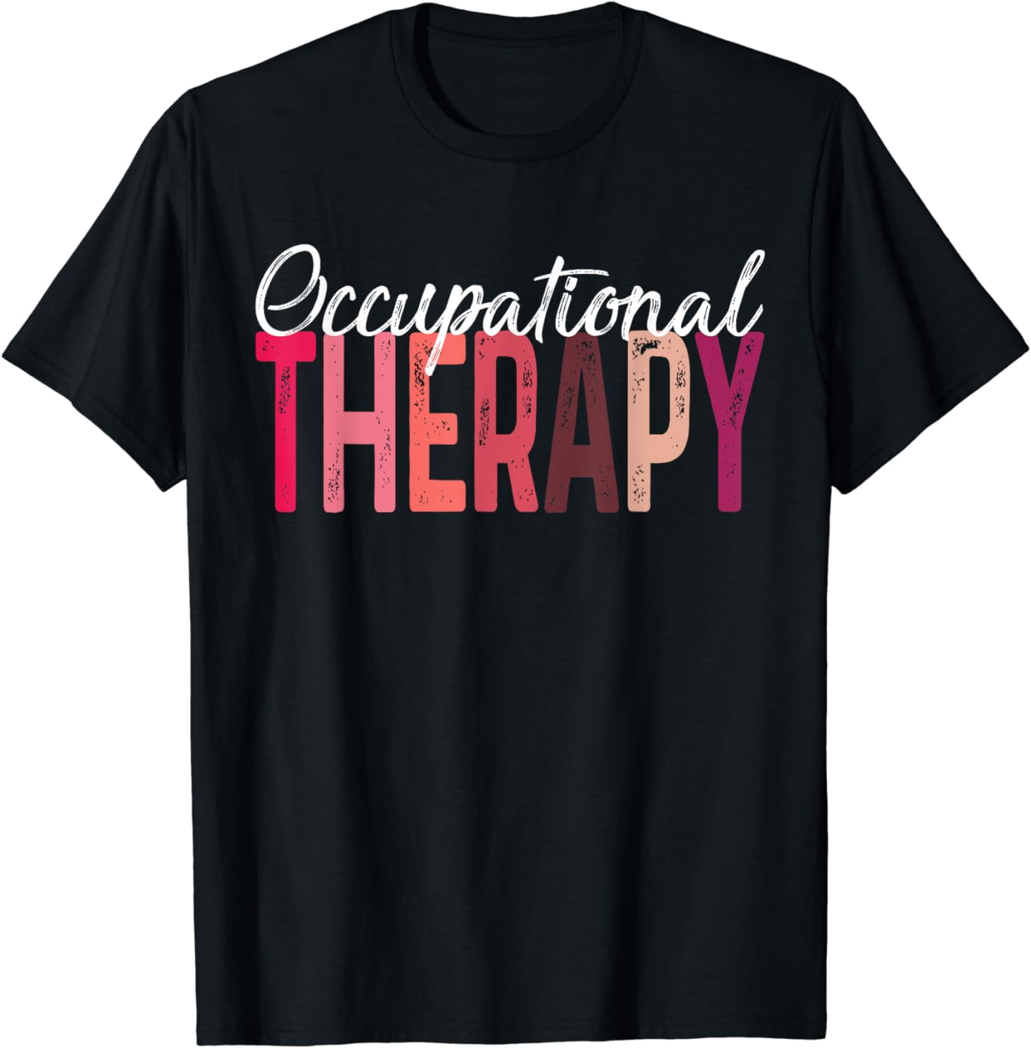 Occupational Therapy Therapist Groovy Retro Vintage OT T-Shirt ...
