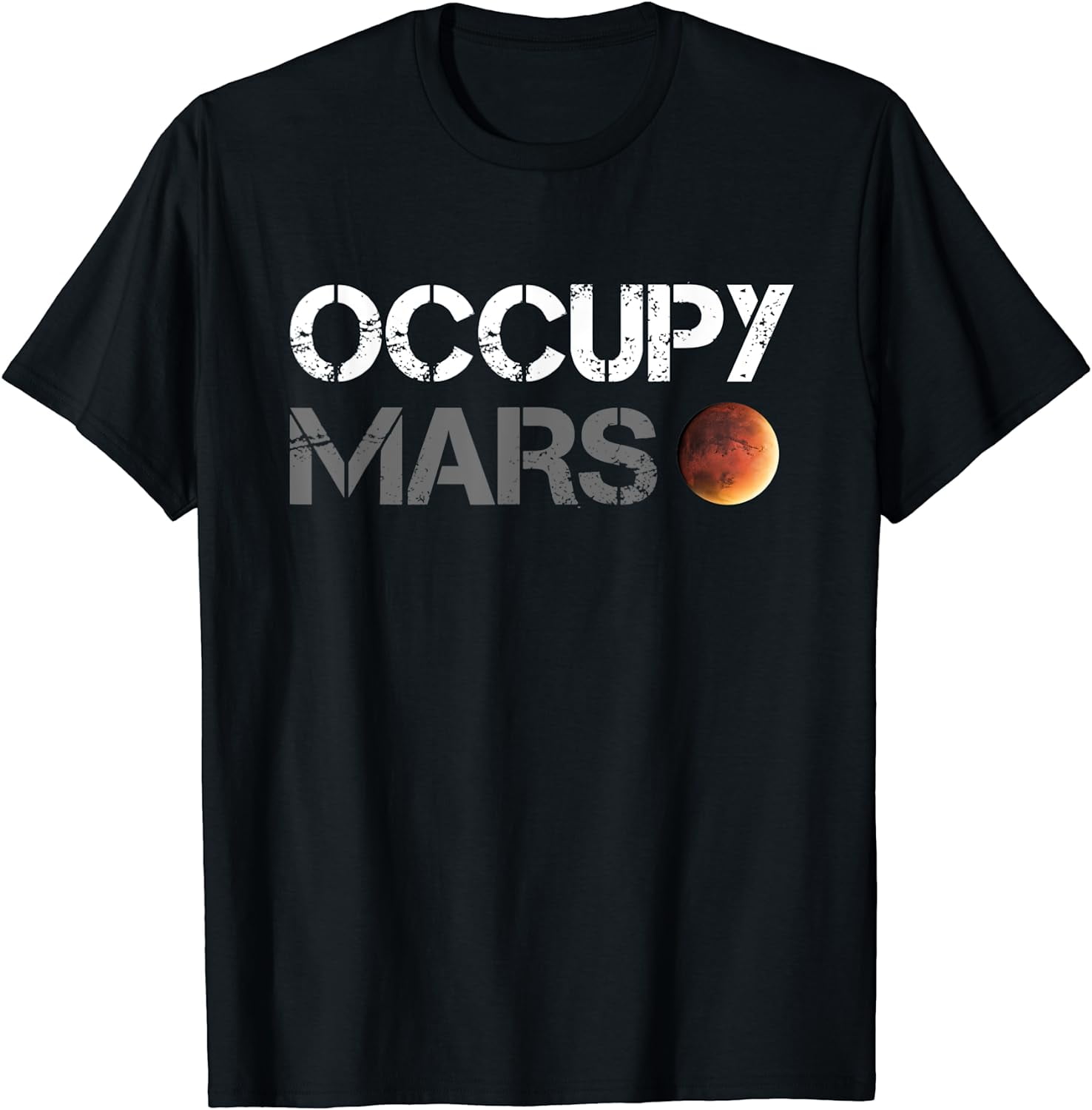 Occupy Mars Astronomy Space Explorer Rocket Science T-Shirt - Walmart.com