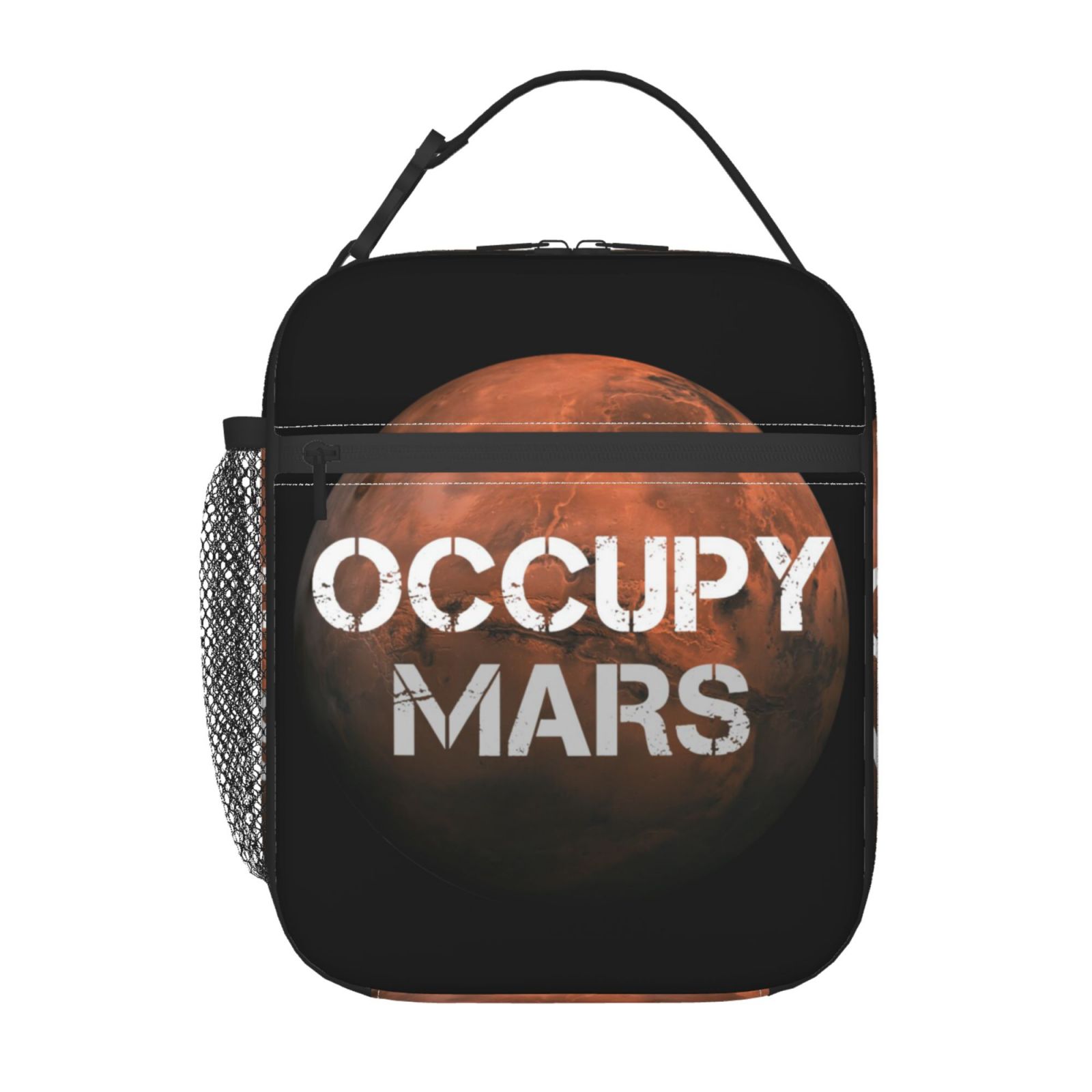 Occupy Mars Starman Spacex Insulated Lunch Bag Lunch Box for Women Men ...