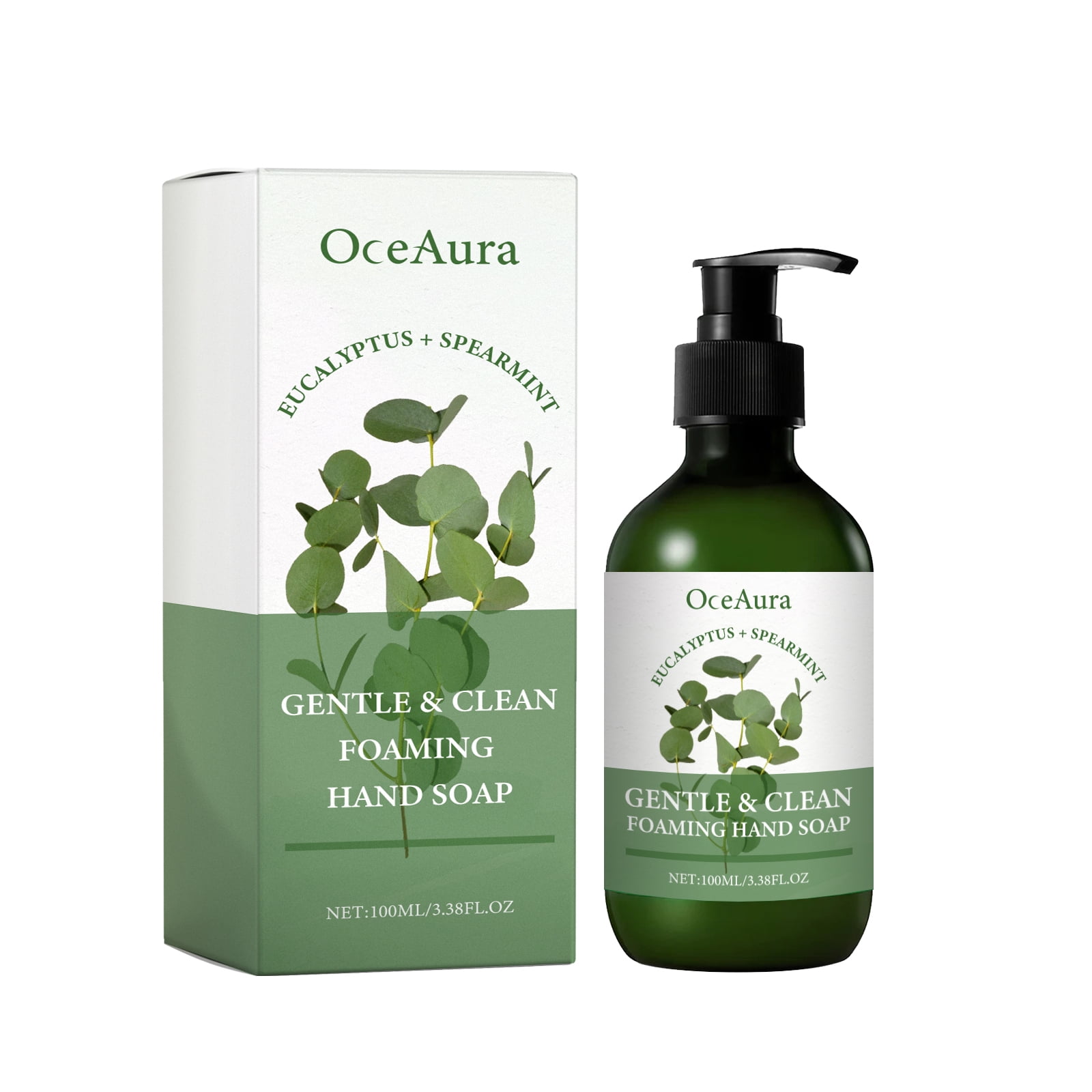 OceAura Gentle Clean Foaming Hand Soap, Gentle Cleansing ...