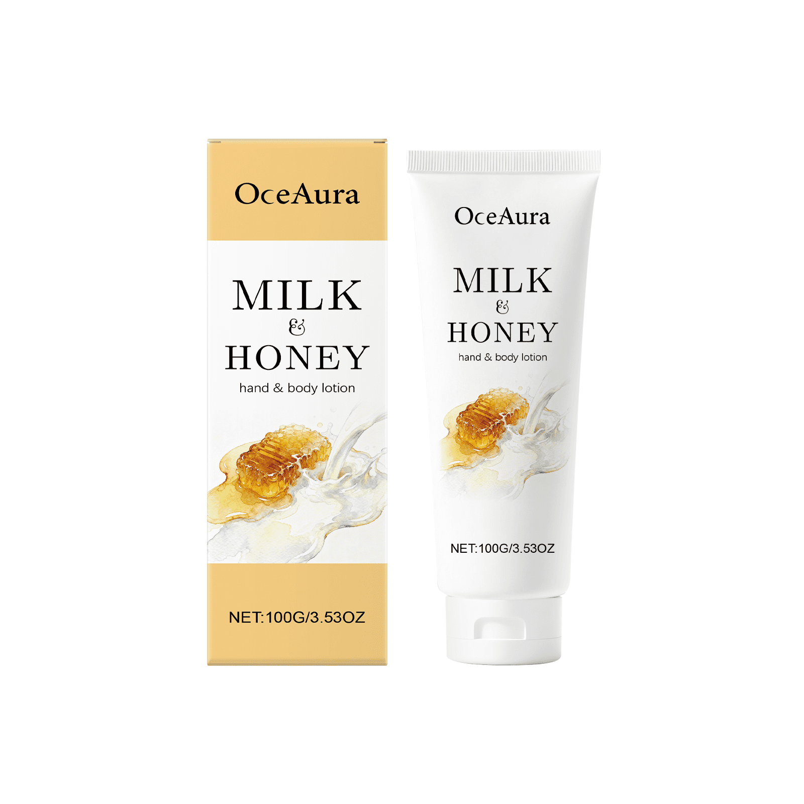 OceAura Milk Honey Body Lotion Moisturizes The Skin, Hydrates And ...