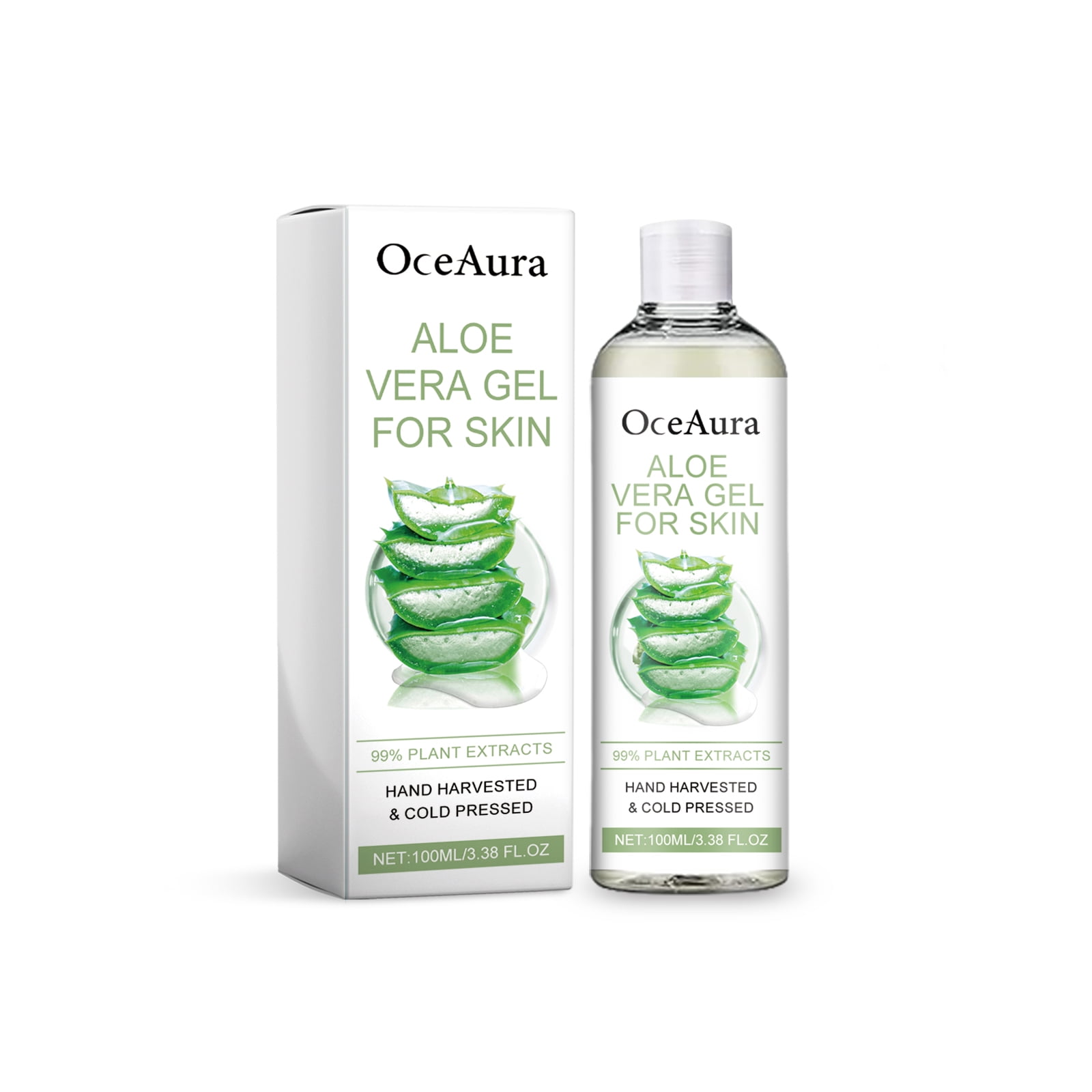 OceAura Moisturizing Aloe Vera Gel Moisturizes And Nourishes Skin After ...