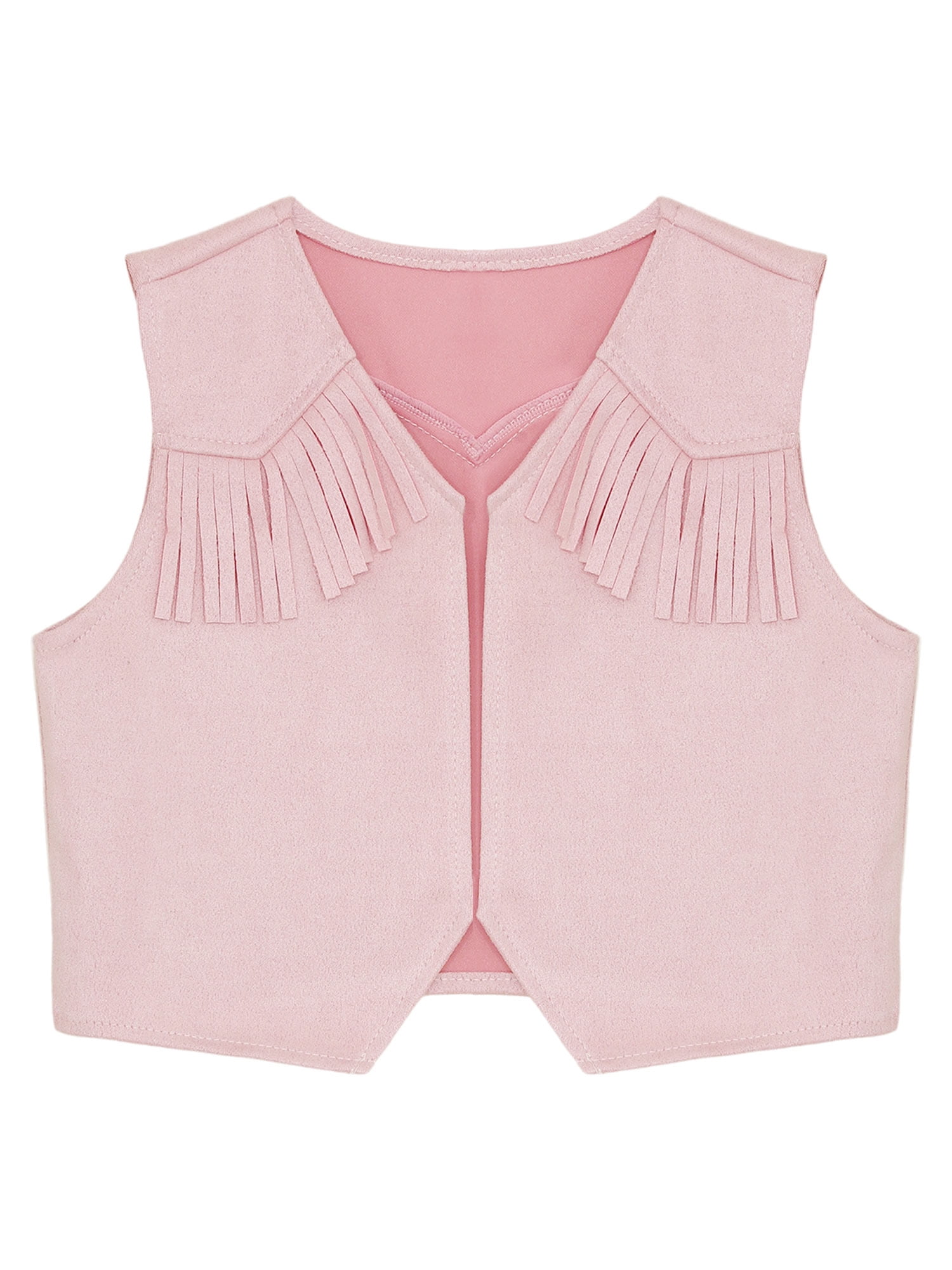 Ocealan Child Cowboys Cowgirls Western Waistcoat Sleeveless Tassel Vest ...
