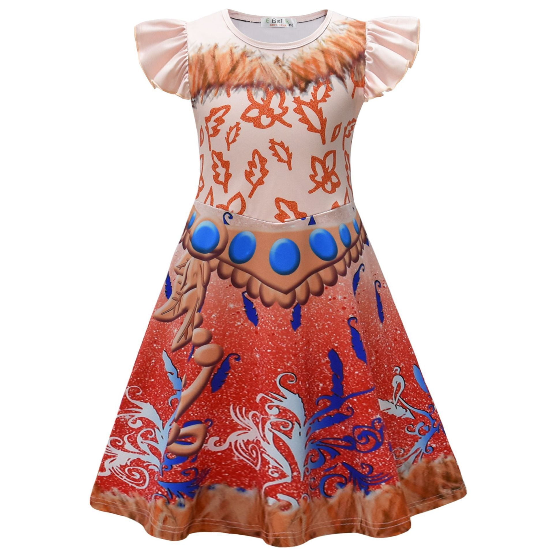 Ocean Adventure Princess Costume for Girls Halloween Pretend Play Dress ...