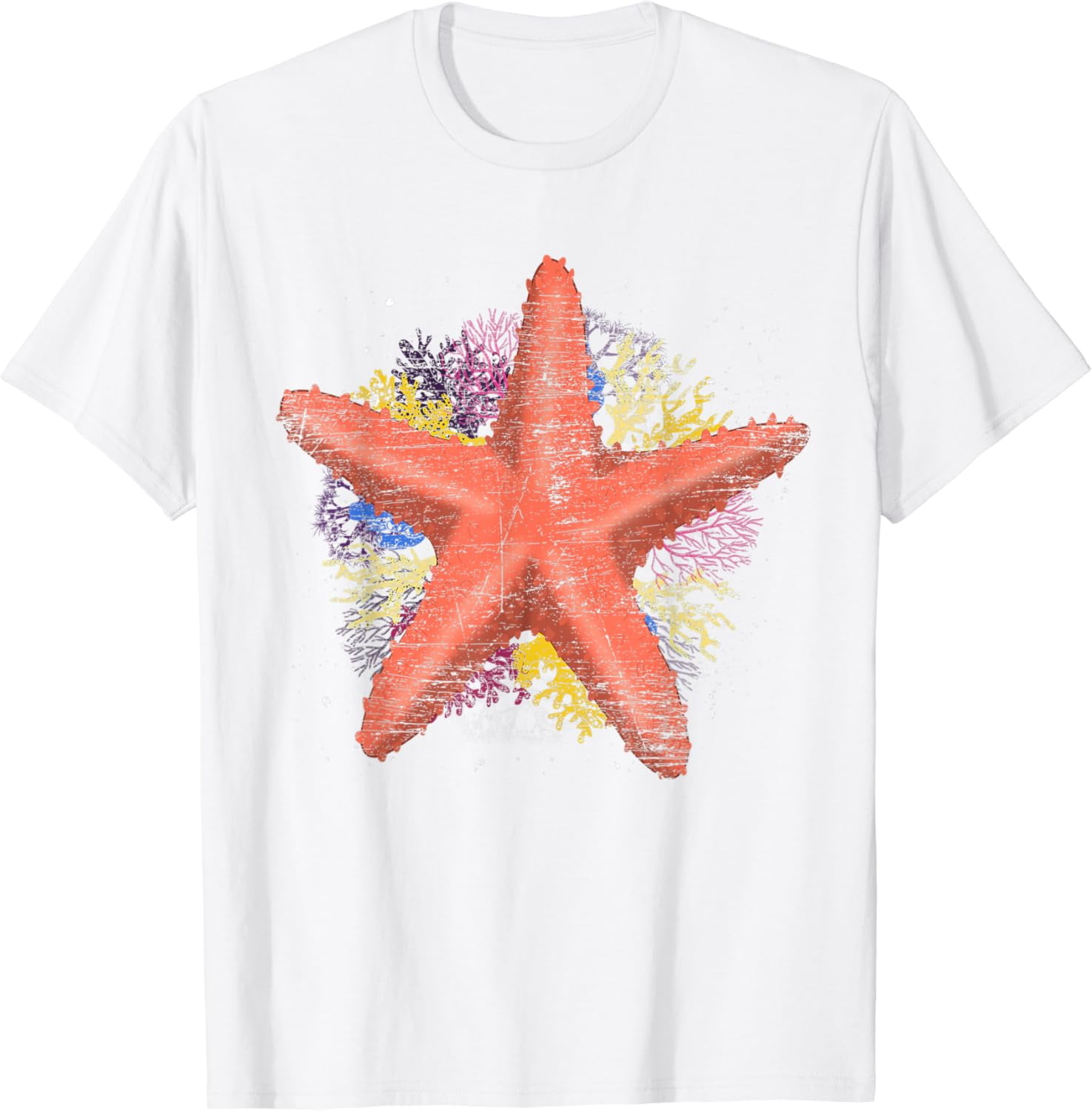 Ocean Animal Aquarist Starfish Lover Starfish T-Shirt - Walmart.com