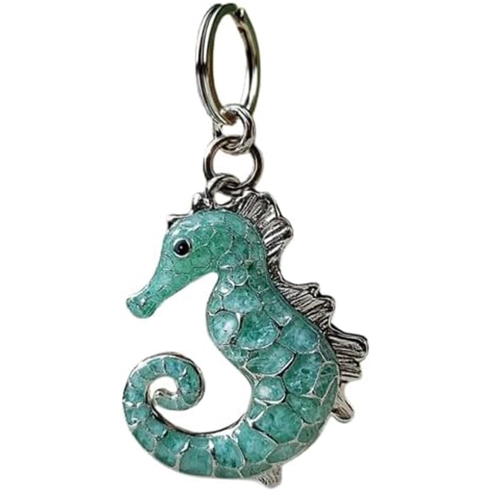 Ocean Animal Resin Keychain, Decorative Accessory with Starfish Design ...