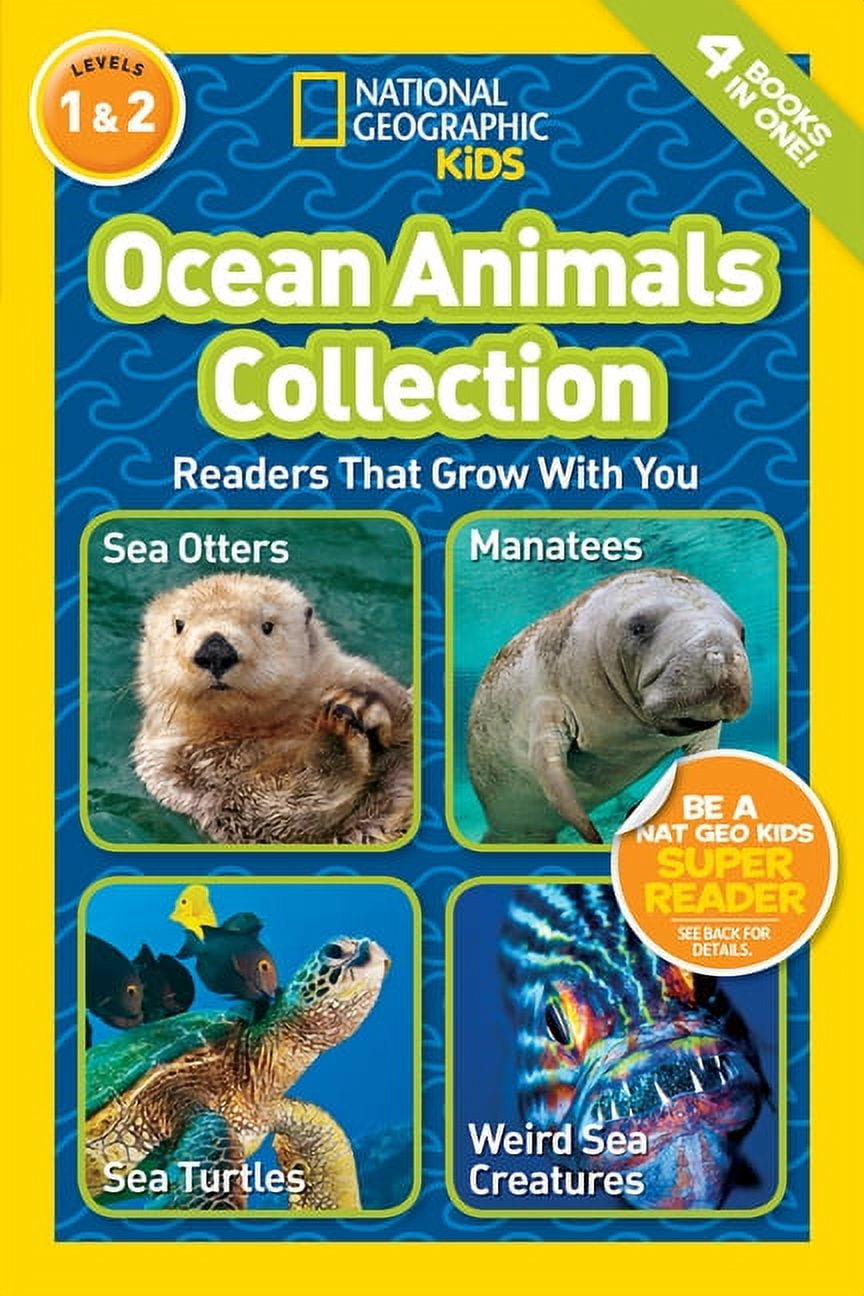National Geographic Kids Readers Ocean Animals Collection (National ...