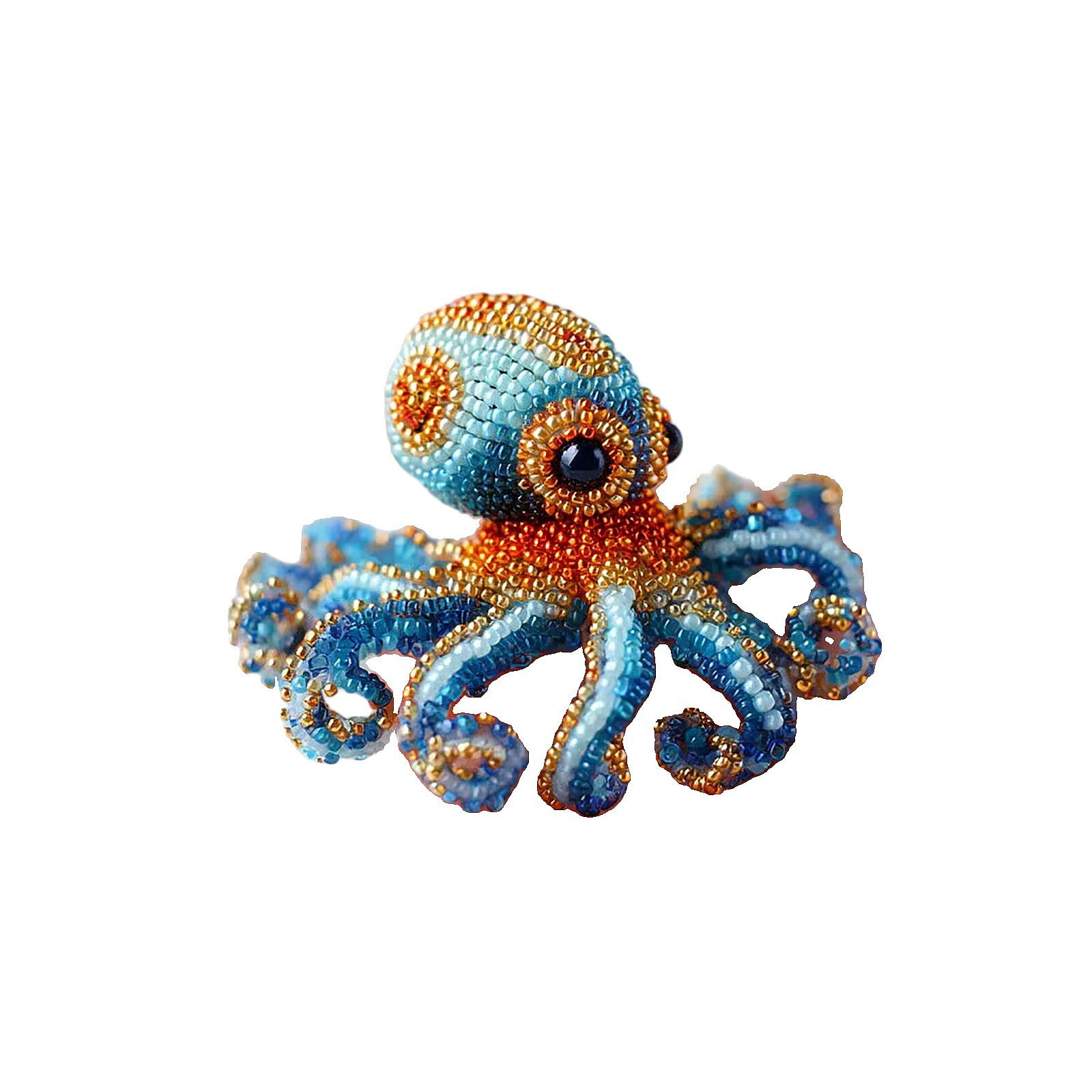 Ocean Animals Diy Beadwork Craft Kit, Beginner-Friendly Sea Creature ...