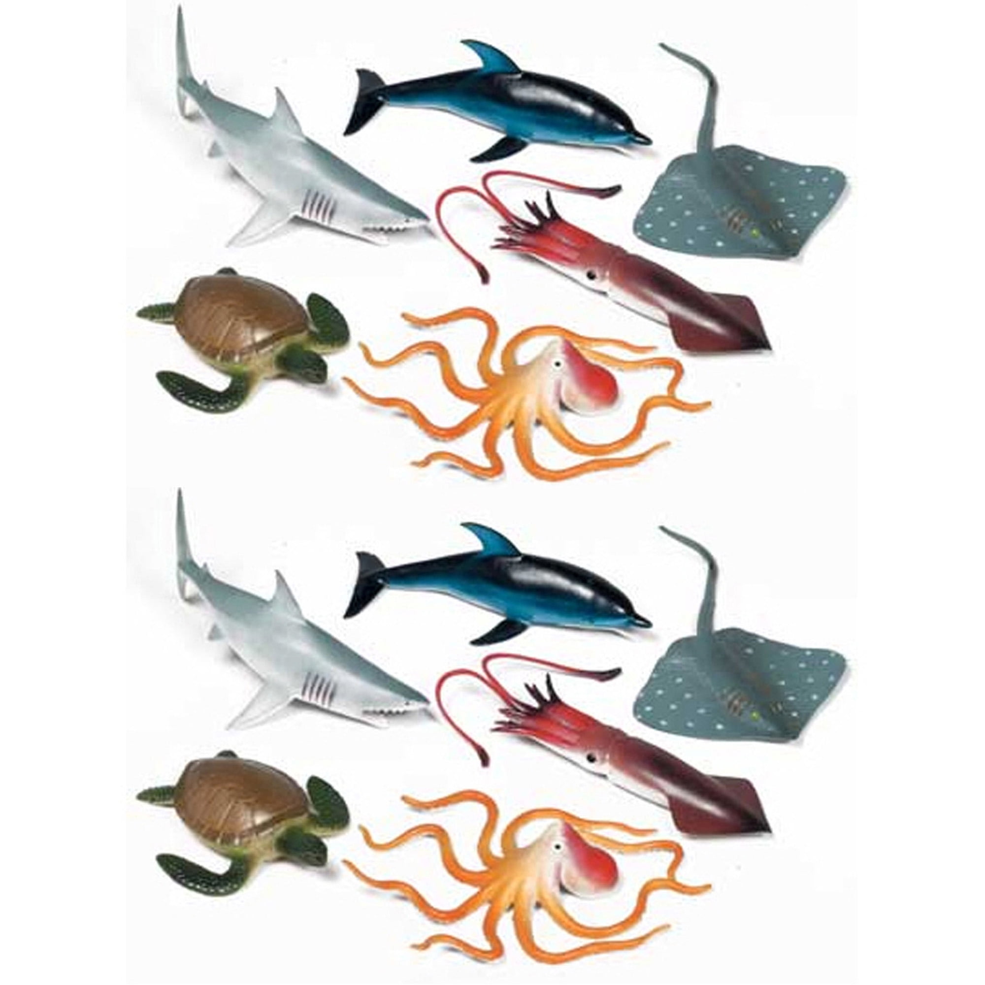 Ocean Animals Playset, Pack of 2 - Walmart.com