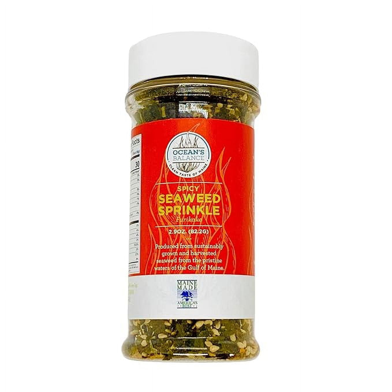 Ocean Balance Spicy Seaweed Seasoning w/Cayenne Pepper –Furikake ...