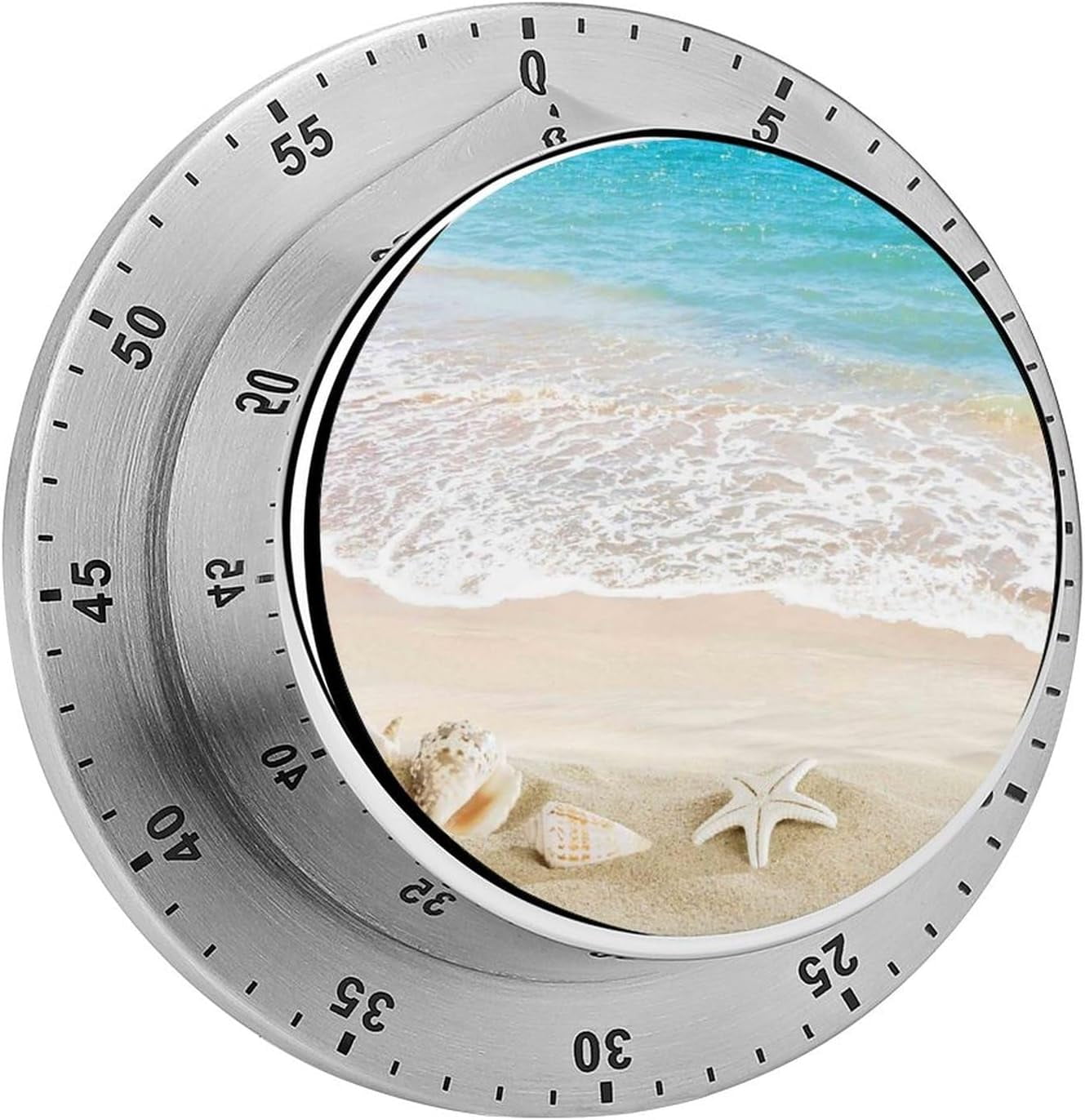 Ocean Beach Blue Sky Seafish Kitchen Digital Timer Stainless Steel ...