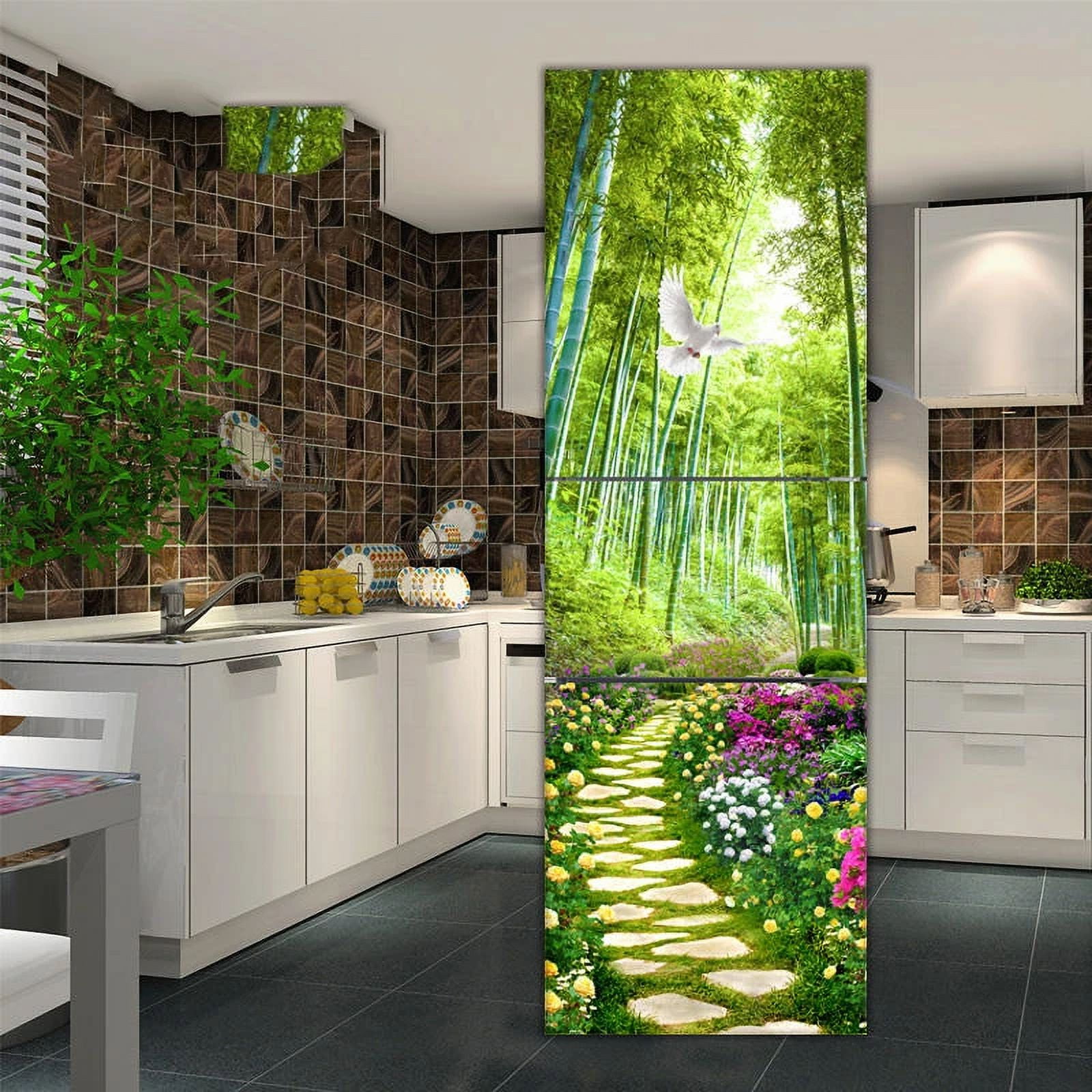 Ocean Beach Fridge Sticker StarConch Sea Refrigerator Stickers Self ...