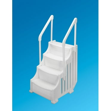 "Blue Wave Wedding Cake Pool Step with Liner Pad, Non-Skid, Up to 54 ...