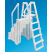 XtremepowerUS Aboveground Step Pool Ladder 4-Step Swimming Pool Step to ...