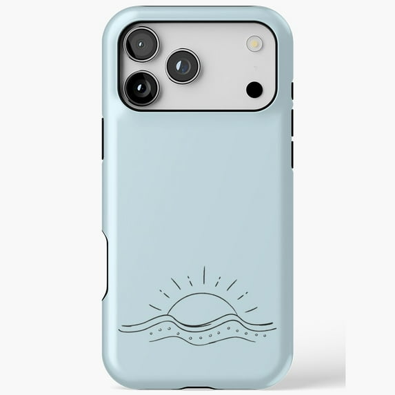Ocean Blue Sea Water Pattern Design iPhone Case 17 to 11 Pro Max ...