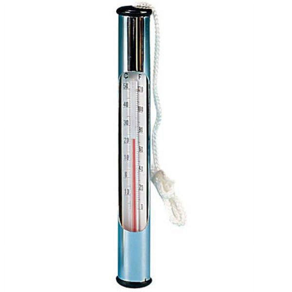 Ocean Blue Water Products 150025B Chrome Plated Thermometer - Walmart.com